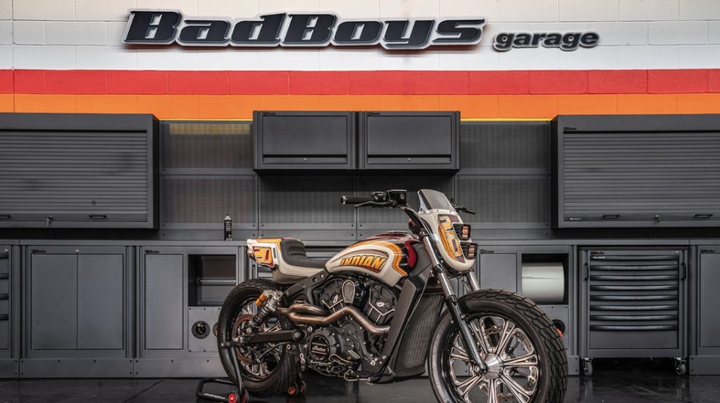 Motorcycle workshop for Bad Boys Garage – 3D Beta